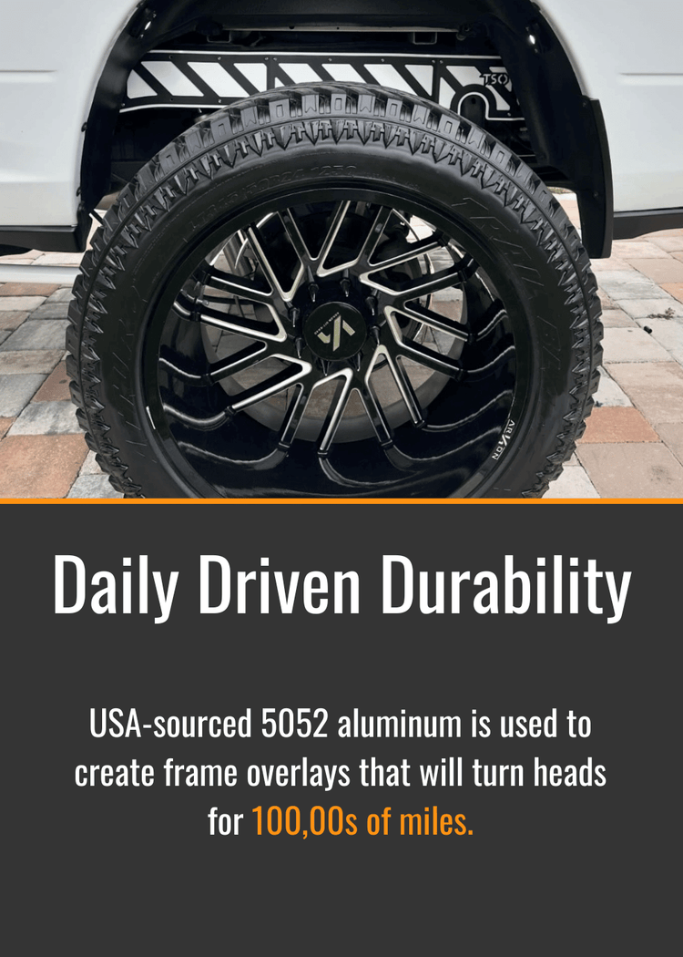 2005+ Ford Super Duty Radius Arm Overlays